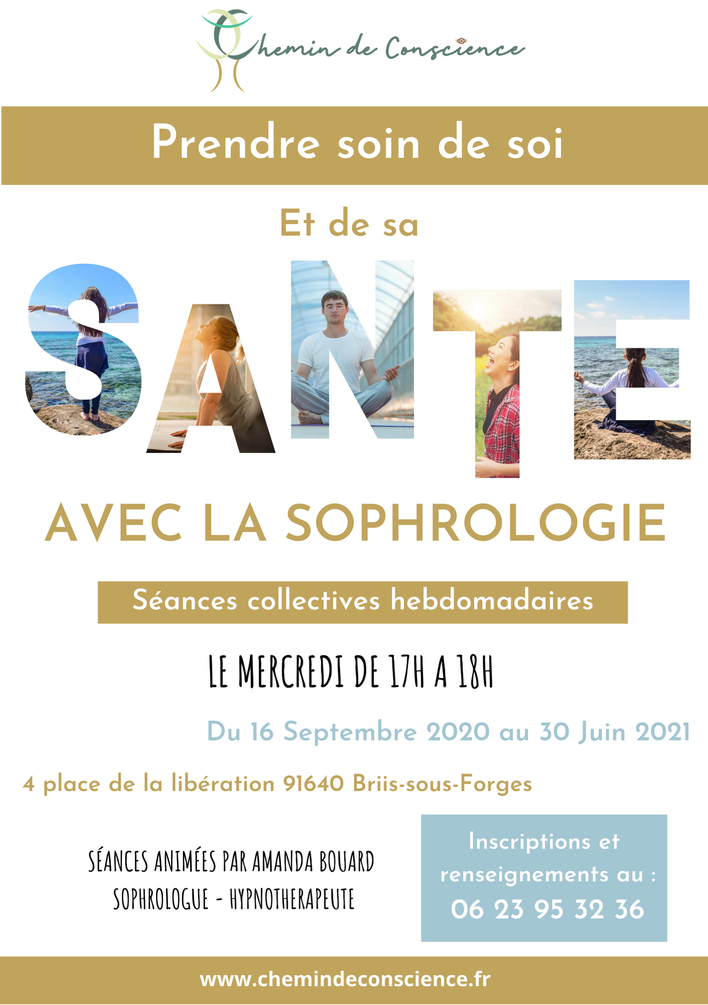 Séances collectives de Sophrologie : Rentrée 2020 - Chemin de conscience